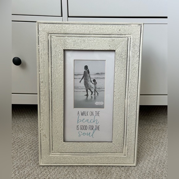 Mud Pie | Accents | Mud Pie Distressed Off White Beach Picture Frame ...